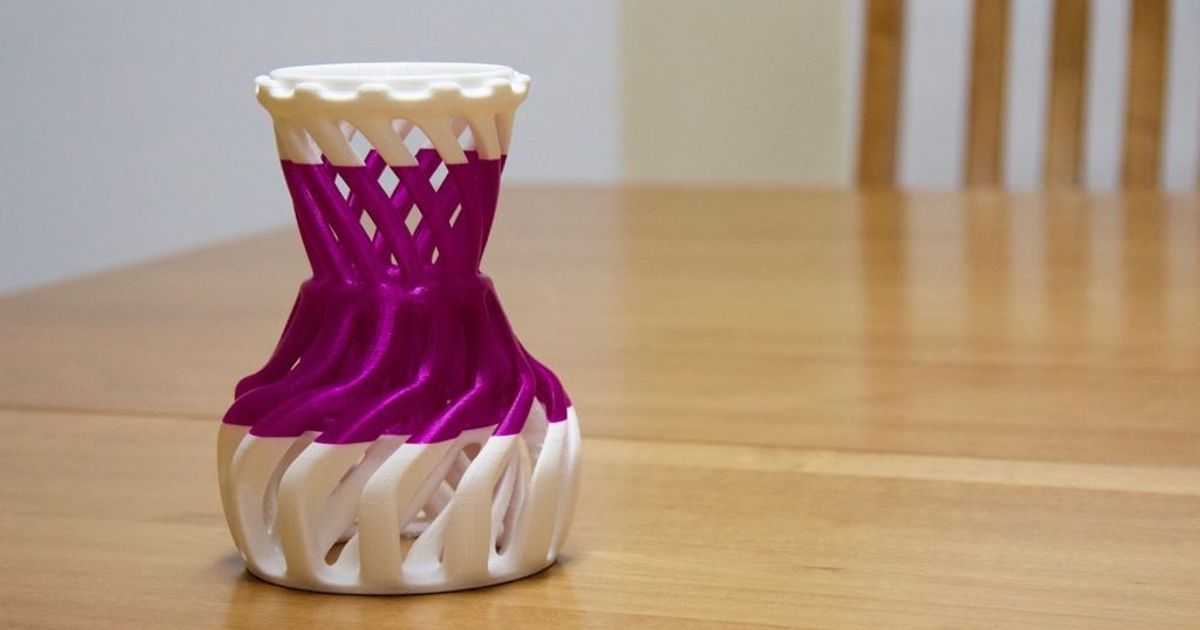 Vortex Ring Vase by SteedMaker | Download free STL model | Printables.com