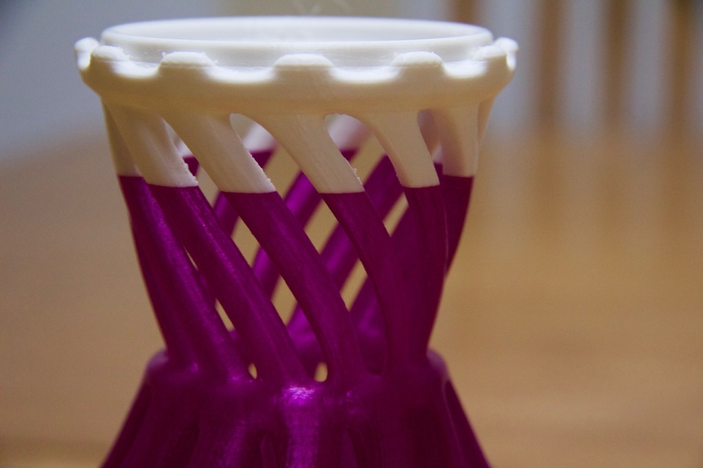 Vortex Ring Vase by SteedMaker | Download free STL model | Printables.com