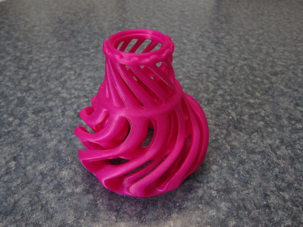 Vortex Ring Vase by SteedMaker | Download free STL model | Printables.com