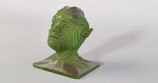 Alien head bowl by DaddyWazzy_TheCreator | Download free STL model ...