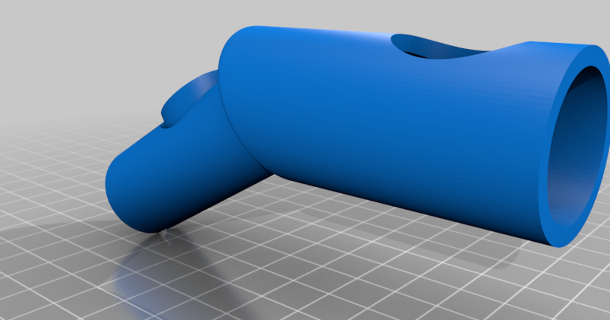 Kmart Mix & Match angled head adaptor by 05WEL | Download free STL ...