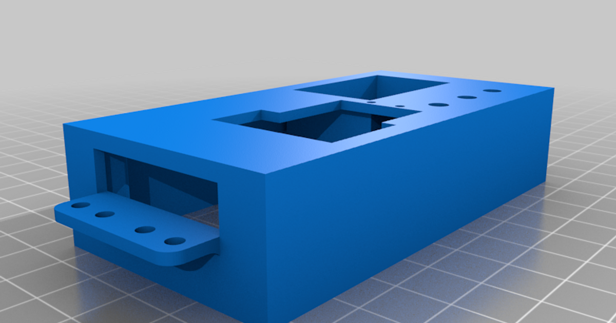 XY-L30A Case with cable strain relief by 05WEL | Download free STL ...