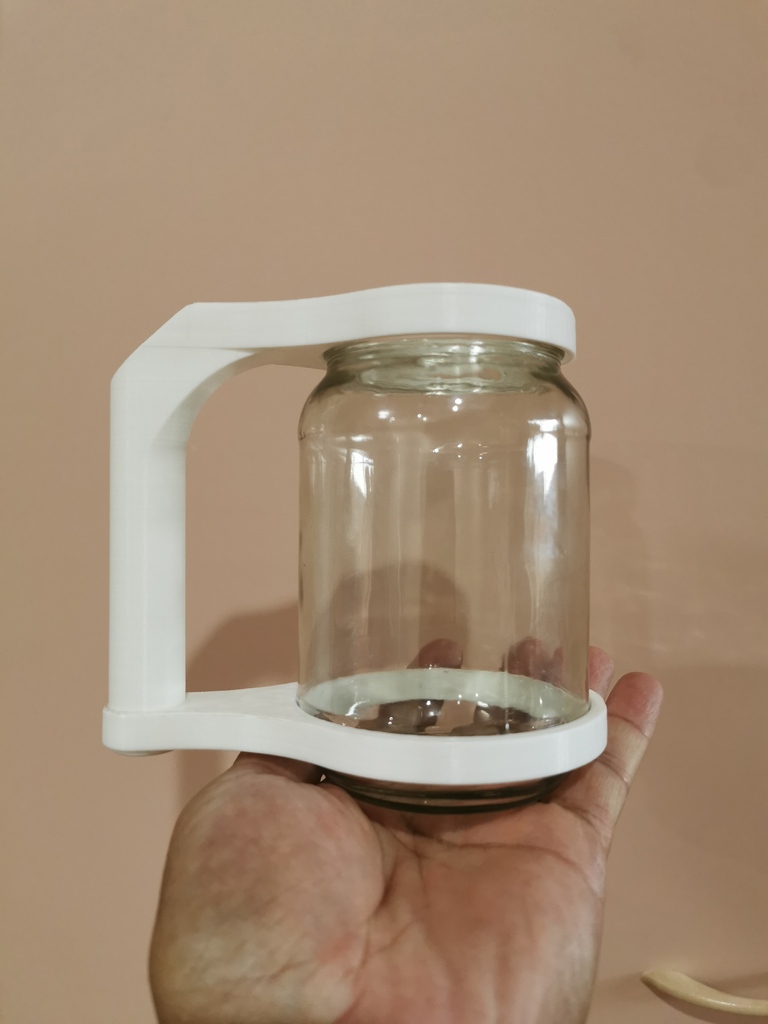 Yet another jar handle by 05WEL | Download free STL model | Printables.com