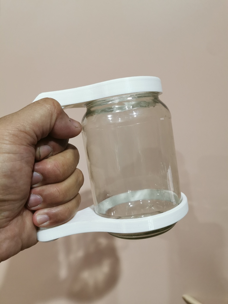 Yet another jar handle by 05WEL | Download free STL model | Printables.com