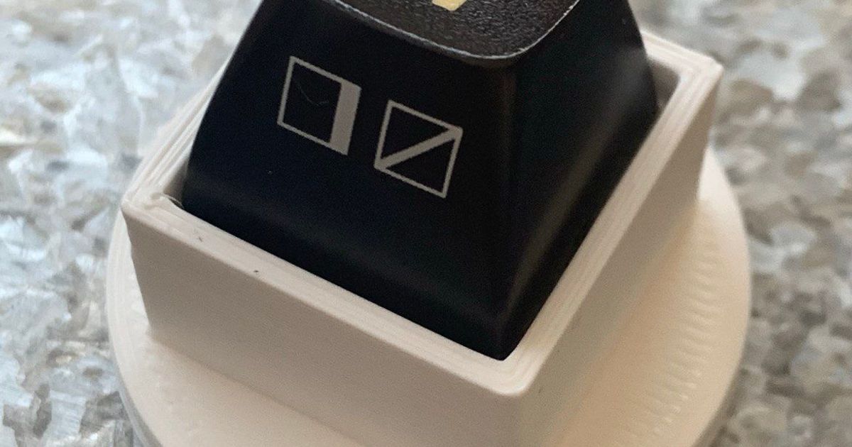 Keycap Stem and Center Tool for C64 and VIC20 by Goodwell | Download ...