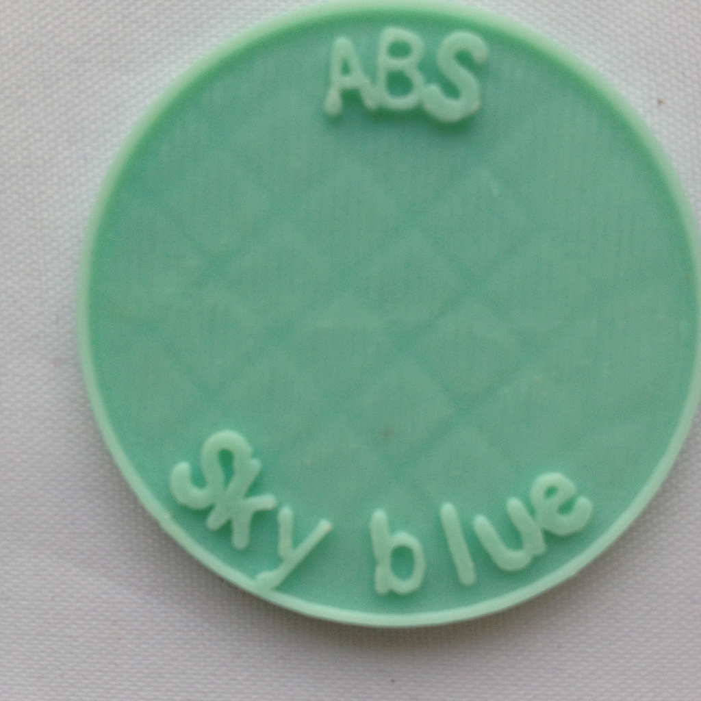 Filament & meer ABS color samples by JonnieZ | Download free STL model ...