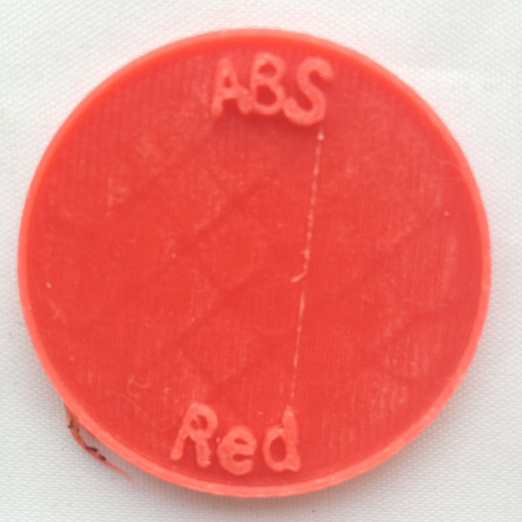 Filament & meer ABS color samples by JonnieZ | Download free STL model ...