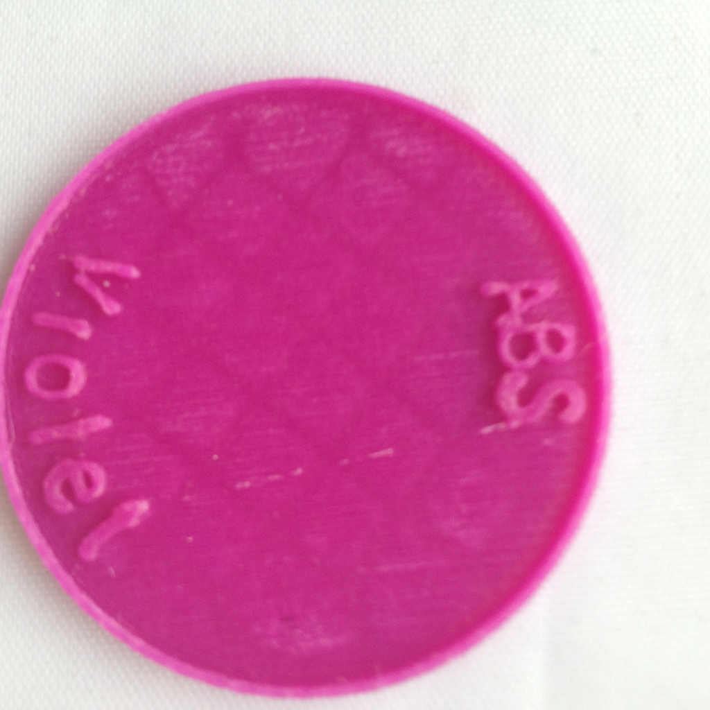 Filament & meer ABS color samples by JonnieZ | Download free STL model ...