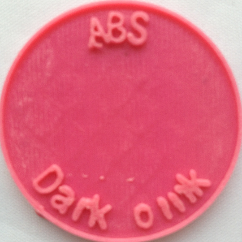 Filament & meer ABS color samples by JonnieZ | Download free STL model ...