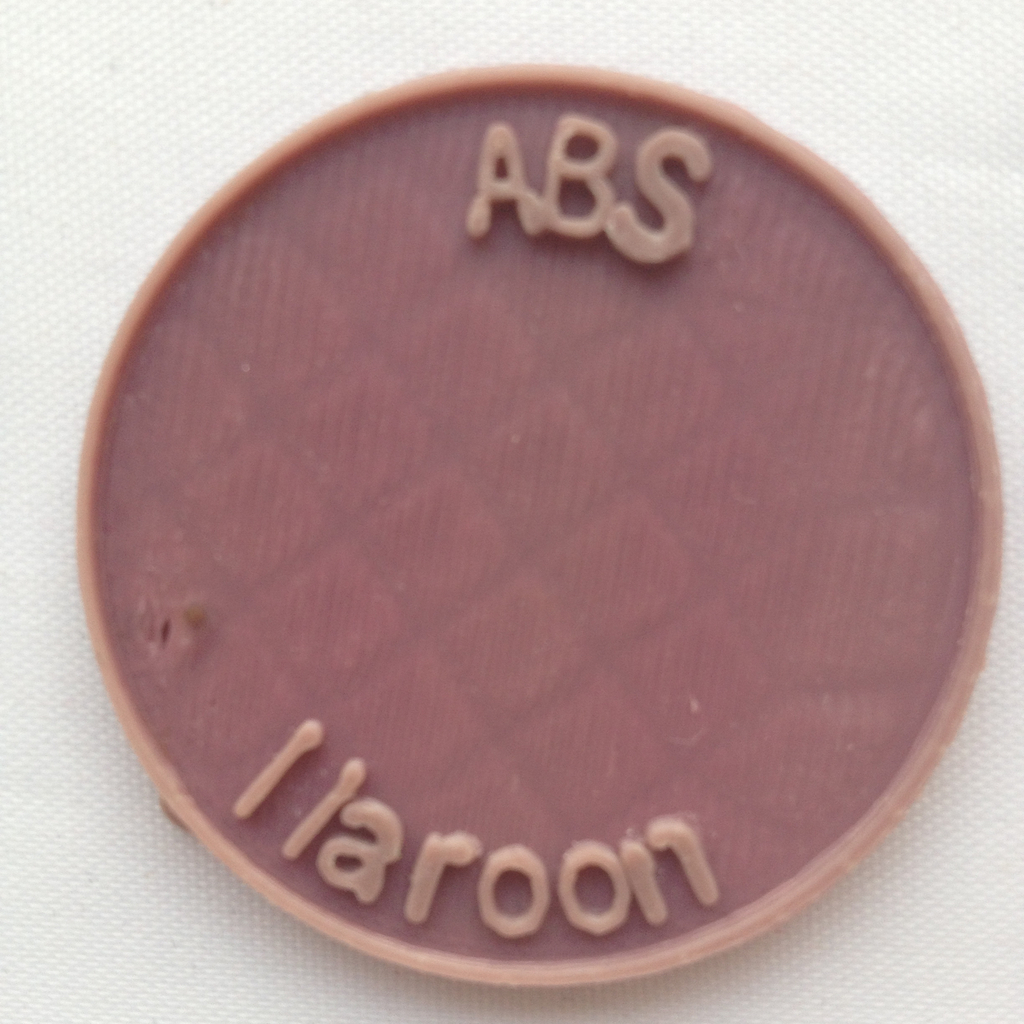 Filament & meer ABS color samples by JonnieZ | Download free STL model ...