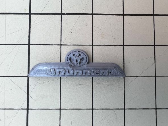 RC 4Runner Rear Emblem by Tomoaki Shimazu | Download free STL model ...