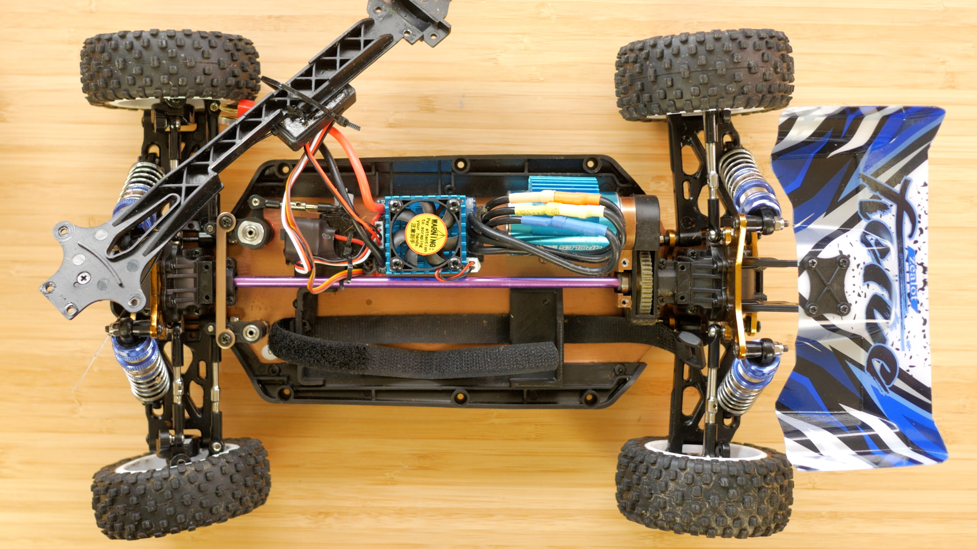 Wltoys 124017 battery tray end by gidonreid | Download free STL model ...