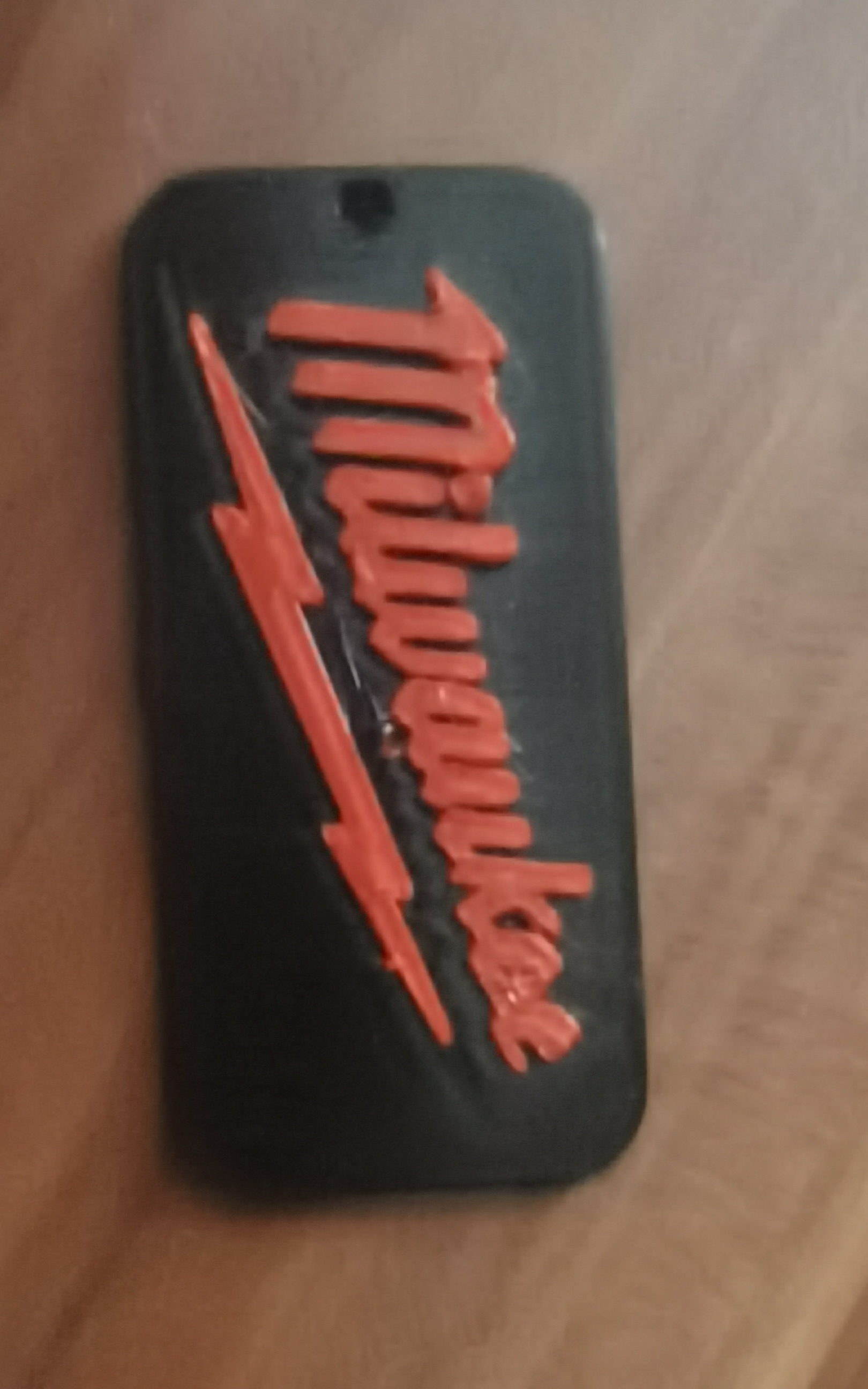 Milwaukee_keychain by dury4x4 | Download free STL model | Printables.com