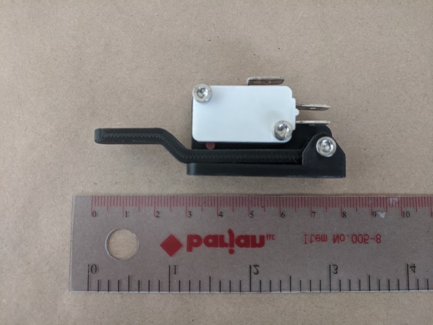 Microswitch to leaf switch adapter by CamS | Download free STL model ...