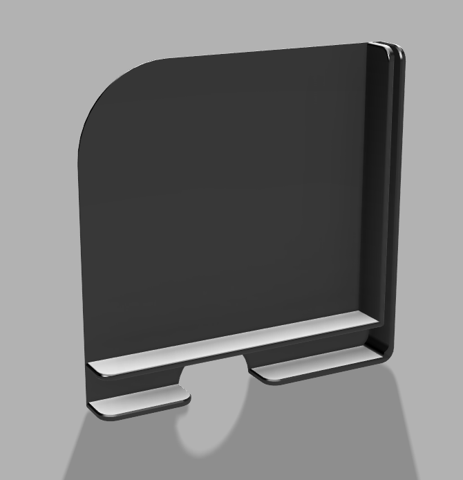 8 Inch tablet case to sunshade by geekm0nkey | Download free STL model ...