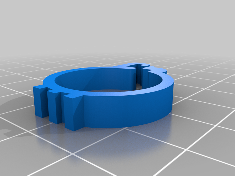 Chicken leg Identification Bands by antagonizerr | Download free STL ...