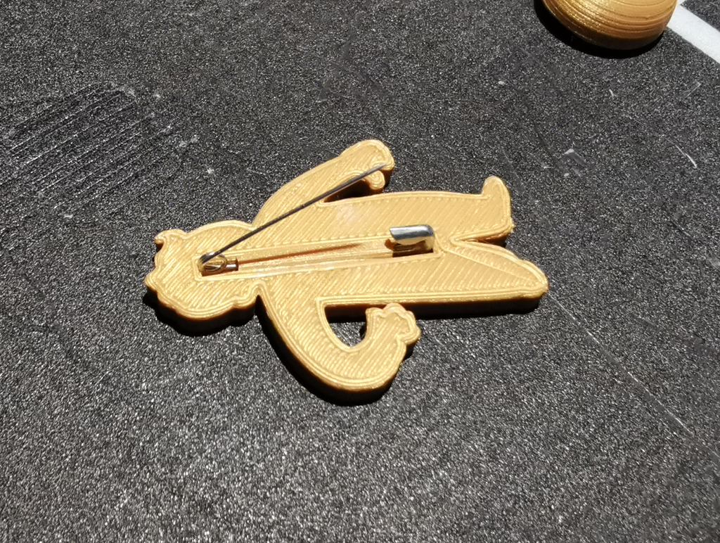 Fallout 4 Perk Pins with mount for Safety Pin by antagonizerr ...