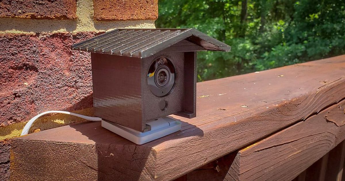 Shading Wyze External Enclosure for V2 and Outdoor Cam by The Redcoat ...