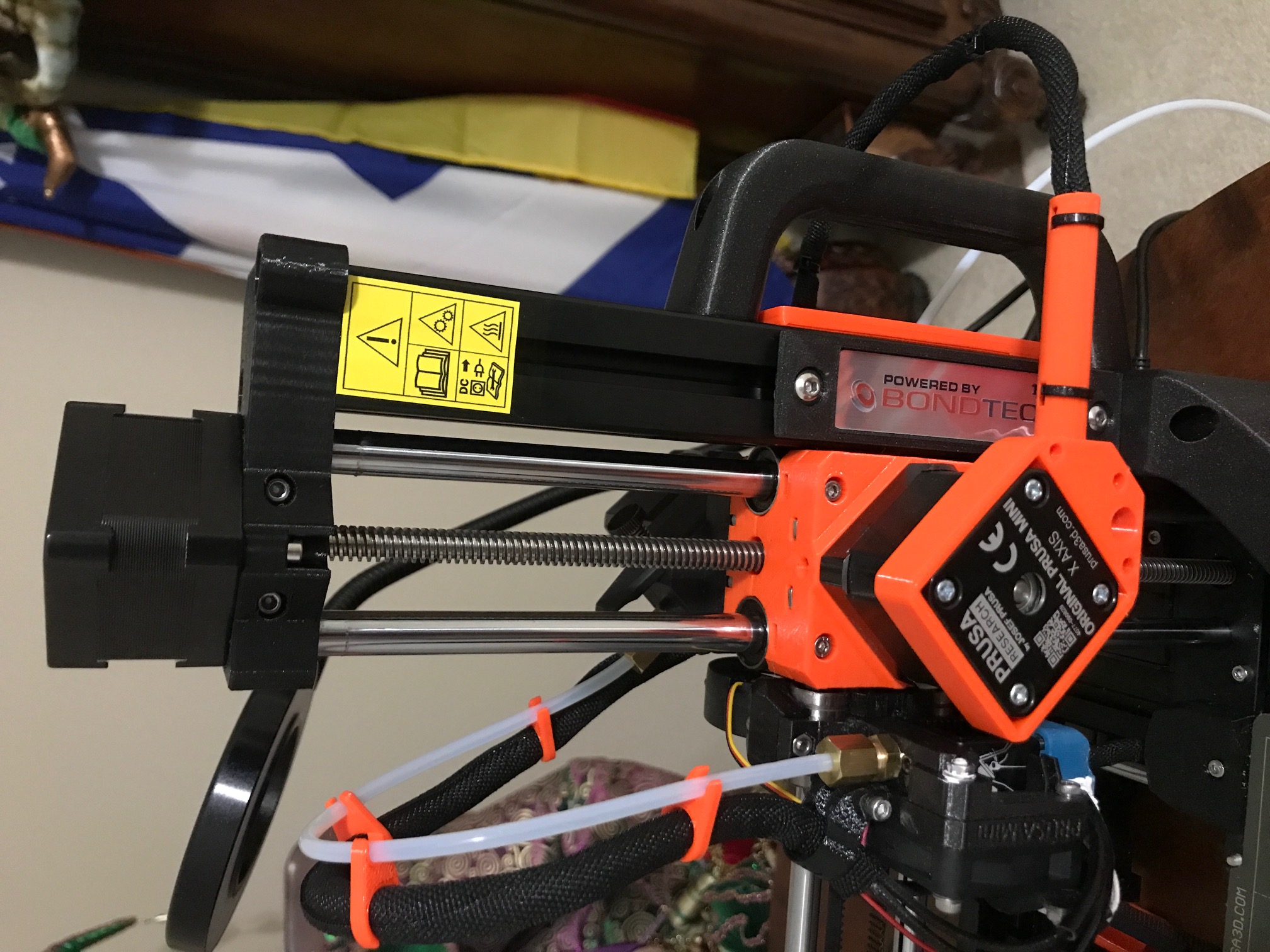 Prusa Mini Plus "X" Axis Servo Motor Cable Support. by RD | Download ...