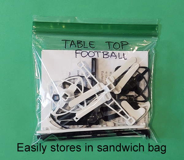 Table Top Football Game (& Rules) by SteveJohnsen | Download free STL ...