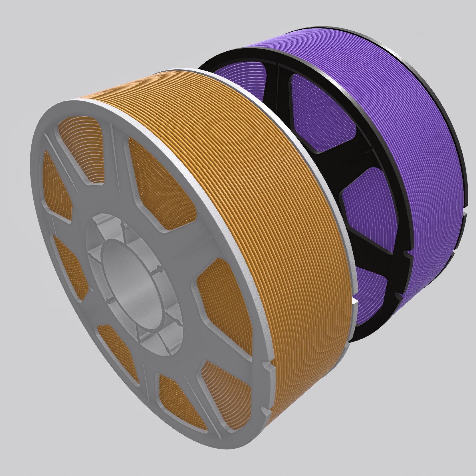 Spool with 1.75 mm filament by G.design | Download free STL model ...