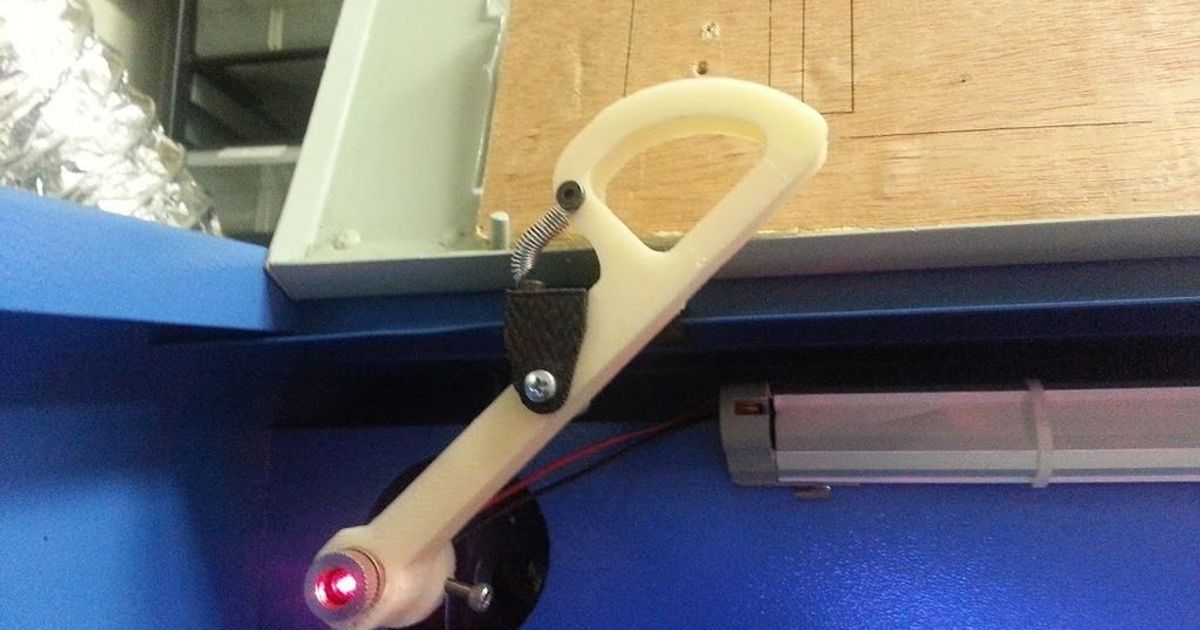 Laser Pointer Holder for 40W CO2 Laser by kai | Download free STL model ...