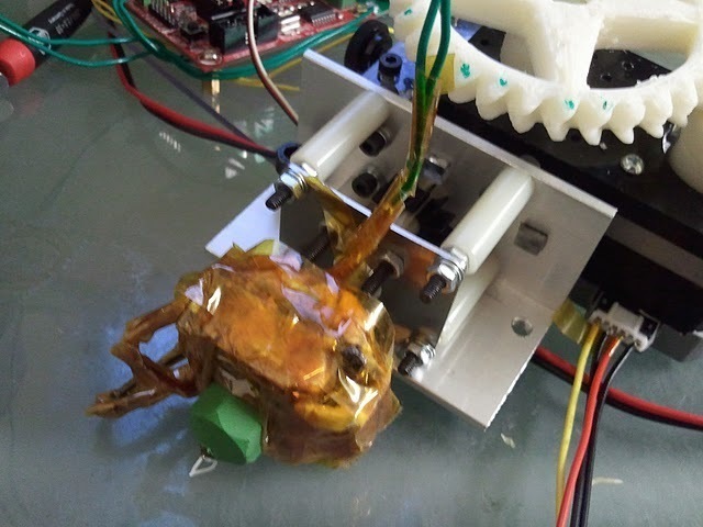 Stepper Upgrade for MK5 Makerbot Plastruder by kai | Download free STL ...