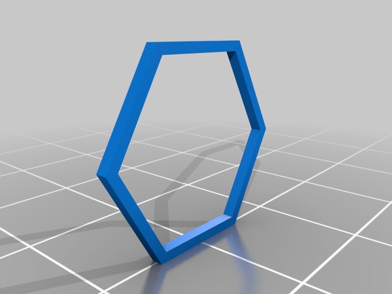 Perpendicular Hexagons Bowl by SeanG | Download free STL model ...