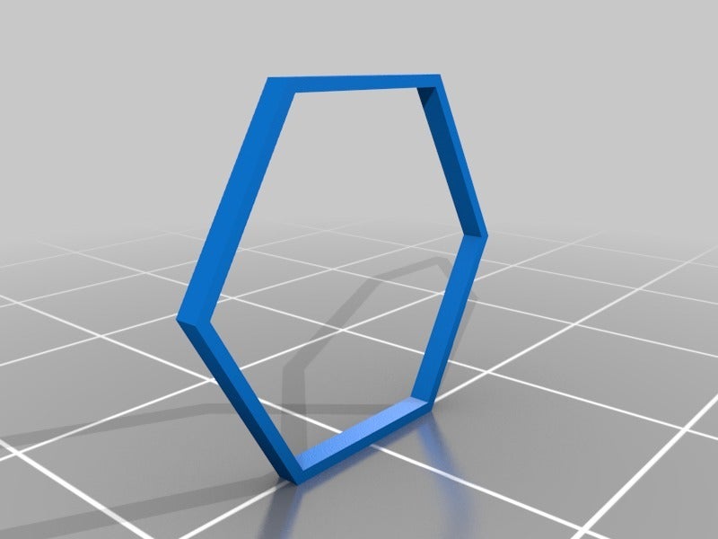 Perpendicular Hexagons Bowl by SeanG | Download free STL model ...