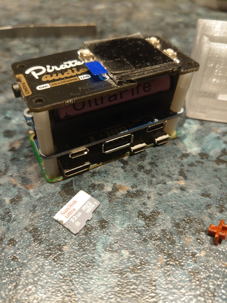 pimoroni pirate audio with battery case by n30g30 | Download free STL ...
