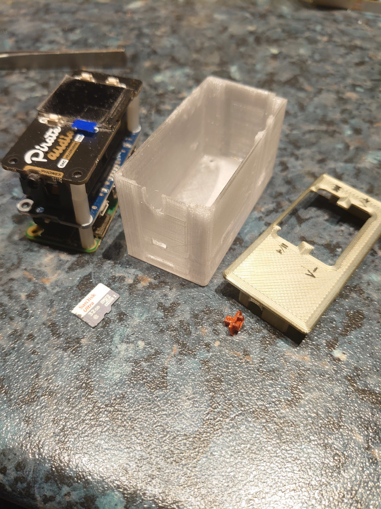 pimoroni pirate audio with battery case by n30g30 | Download free STL ...