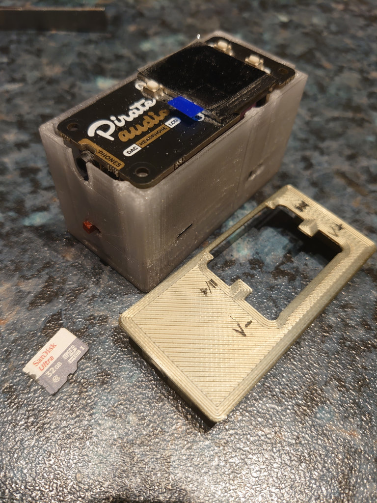 pimoroni pirate audio with battery case by n30g30 | Download free STL ...