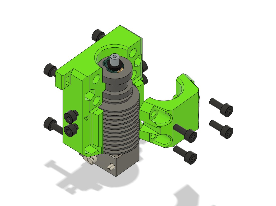 EVA 3.0 E3DV6 - REVO - REVO Micro ( Hotends ) Mount por 3DP-MAMSIH ...