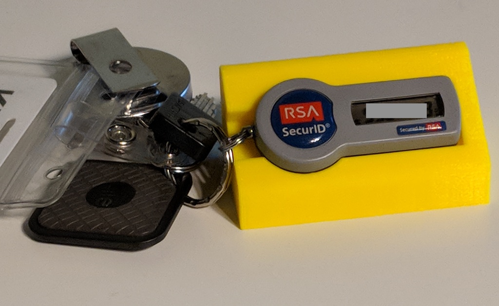 SecurID Stand by DorffMeister | Download free STL model | Printables.com