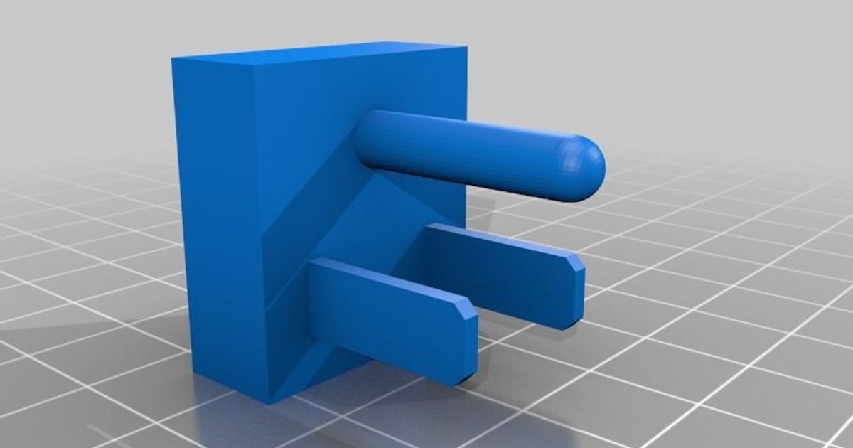 Three Prong AC Plug by DorffMeister | Download free STL model ...