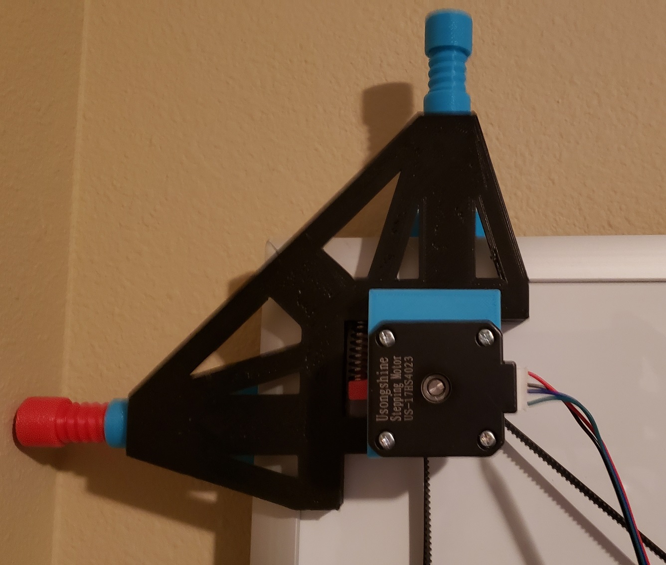 Whiteboard Vertical Drawbot (No Counter-weight) (WIP) by MacGyverr ...