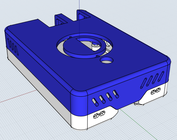 Mycroft Ai Raspberry Pi 4 Case By Max E Moose Download Free Stl Model