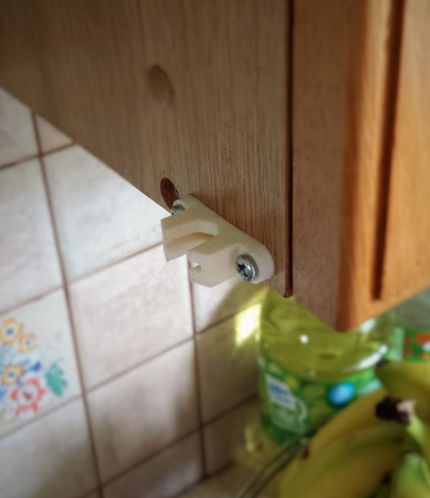 Bread Packet Clip & Hanging Bracket by David H | Download free STL ...