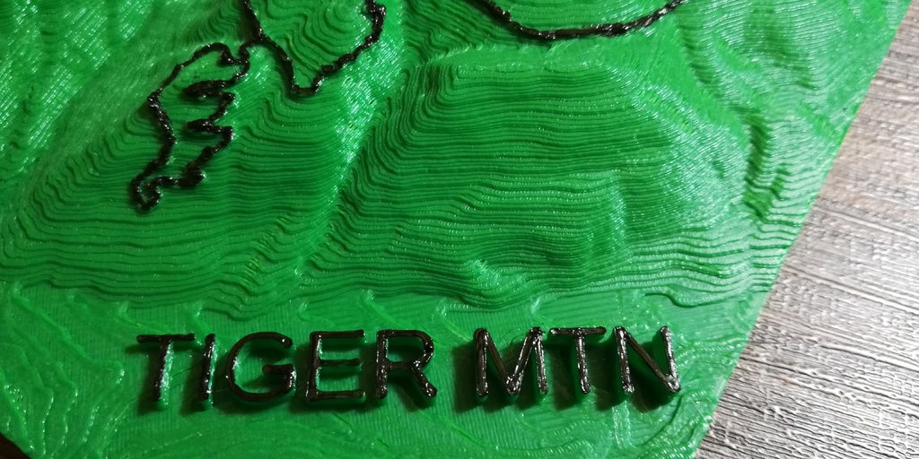 Tiger Mountain 3D Trail Map - PNW Mountain Bike Trails by Jay Speidell ...