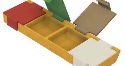 Small Parts Box by SteveS42 | Download free STL model | Printables.com