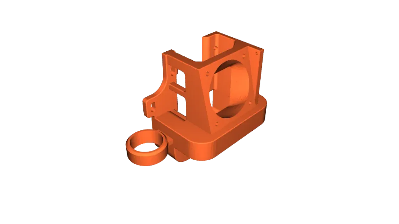TH3D mount for spider hotend by Ted | Download free STL model ...