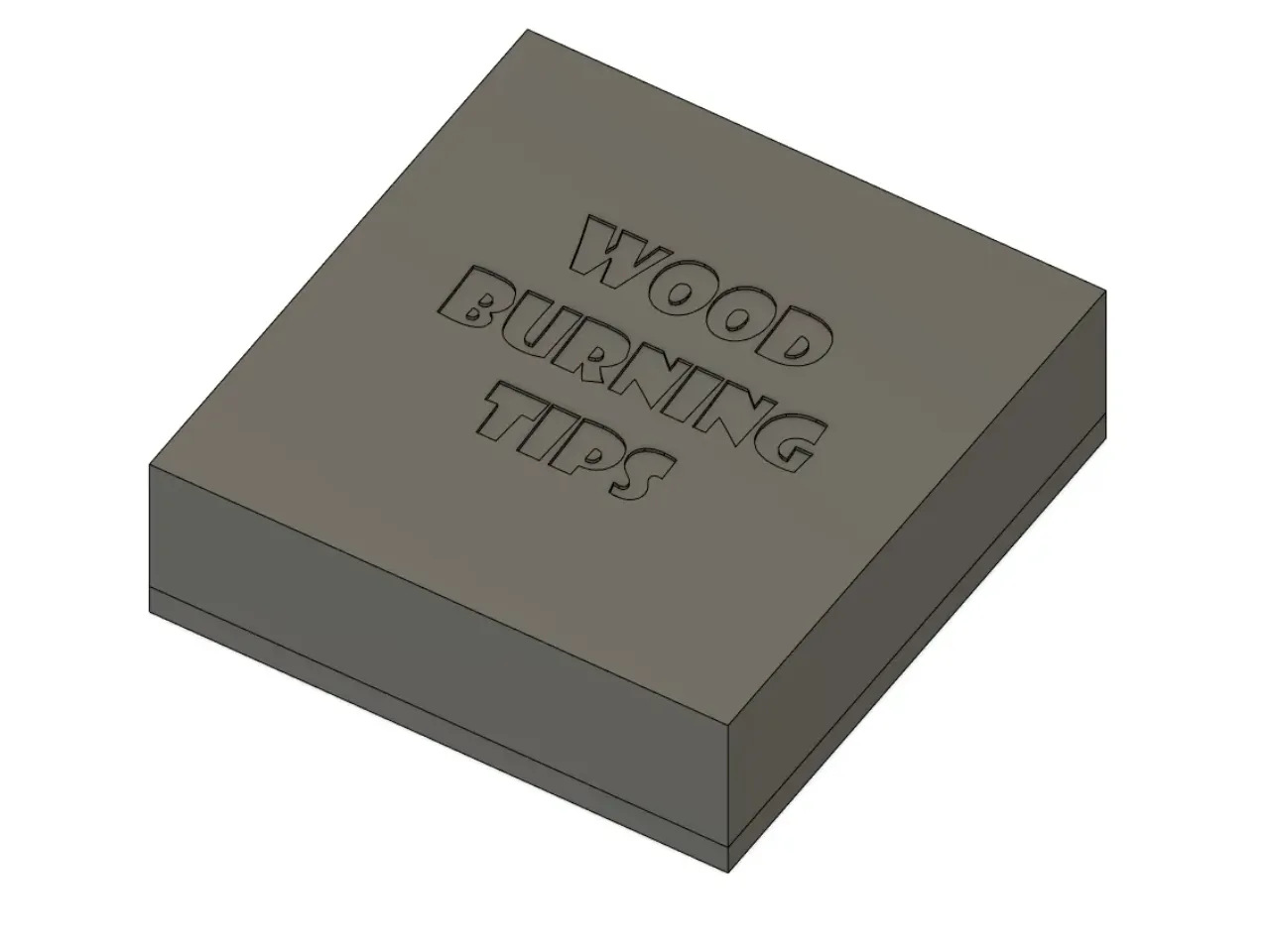 Wood Burning Tips Container by Joe | Download free STL model ...