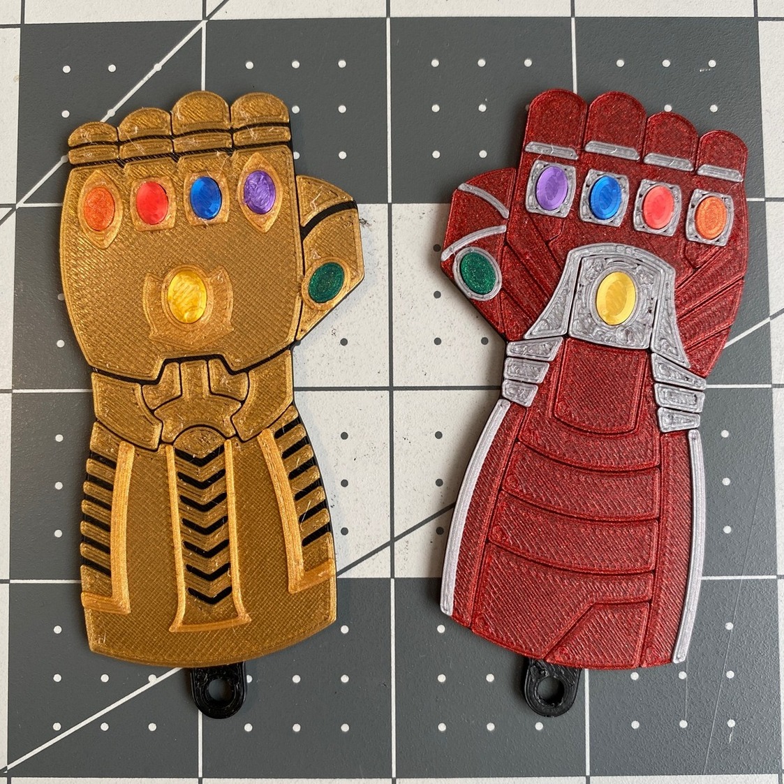 Infinity Gauntlet Keychain by nerdyviews | Download free STL model ...