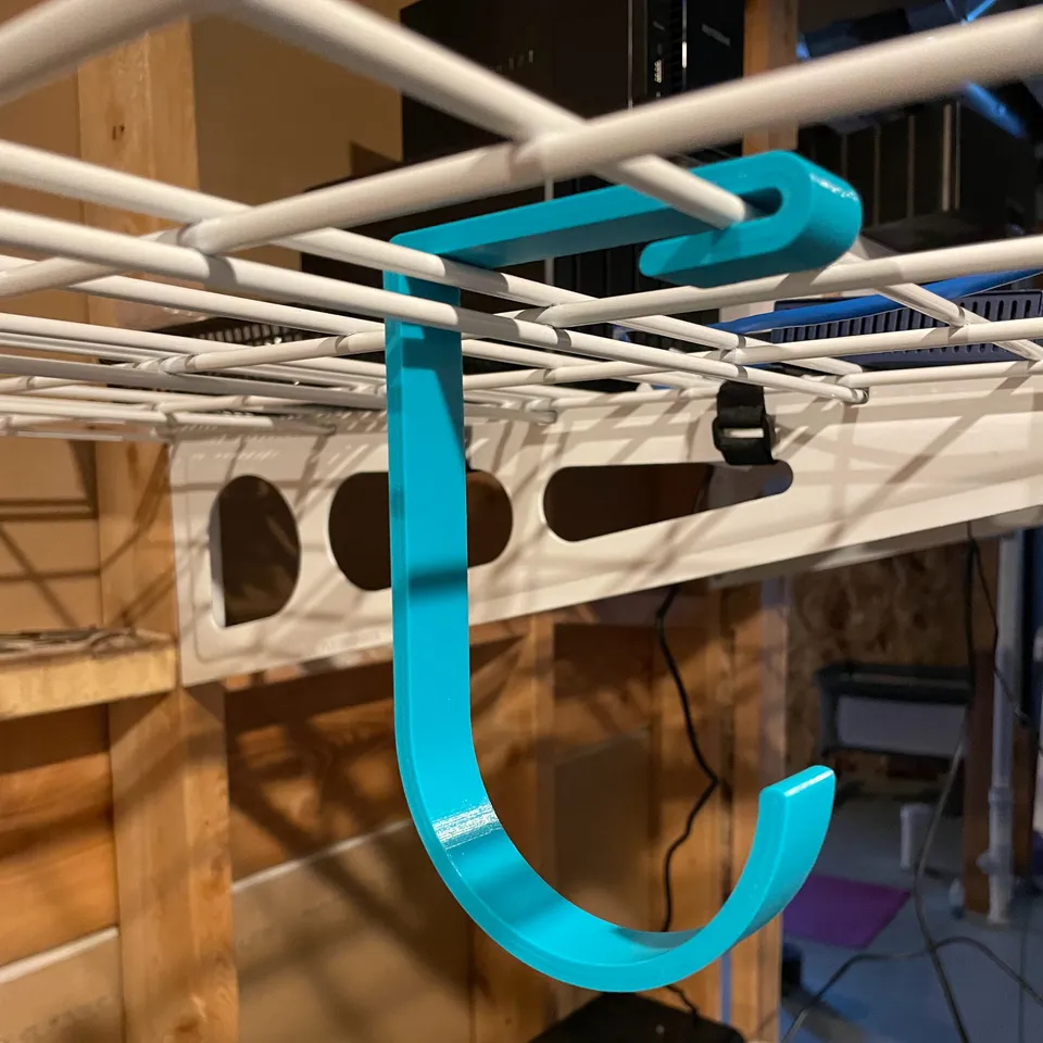 Wire Shelving Hooks by CEOofEncom | Download free STL model ...