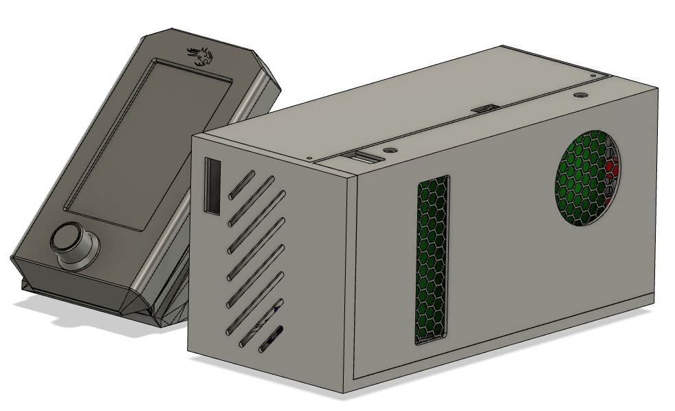 Ender 3 V2 External Electronics box (MeanWell PSU and Motherboard ...