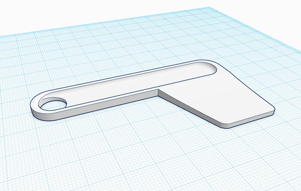 Right Angle Scraper Spatula (for Cleaning Bird Feeder Tray) by ...