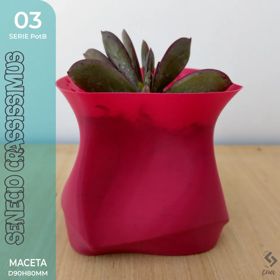 Pot B_03 by 3Dcua | Download free STL model | Printables.com
