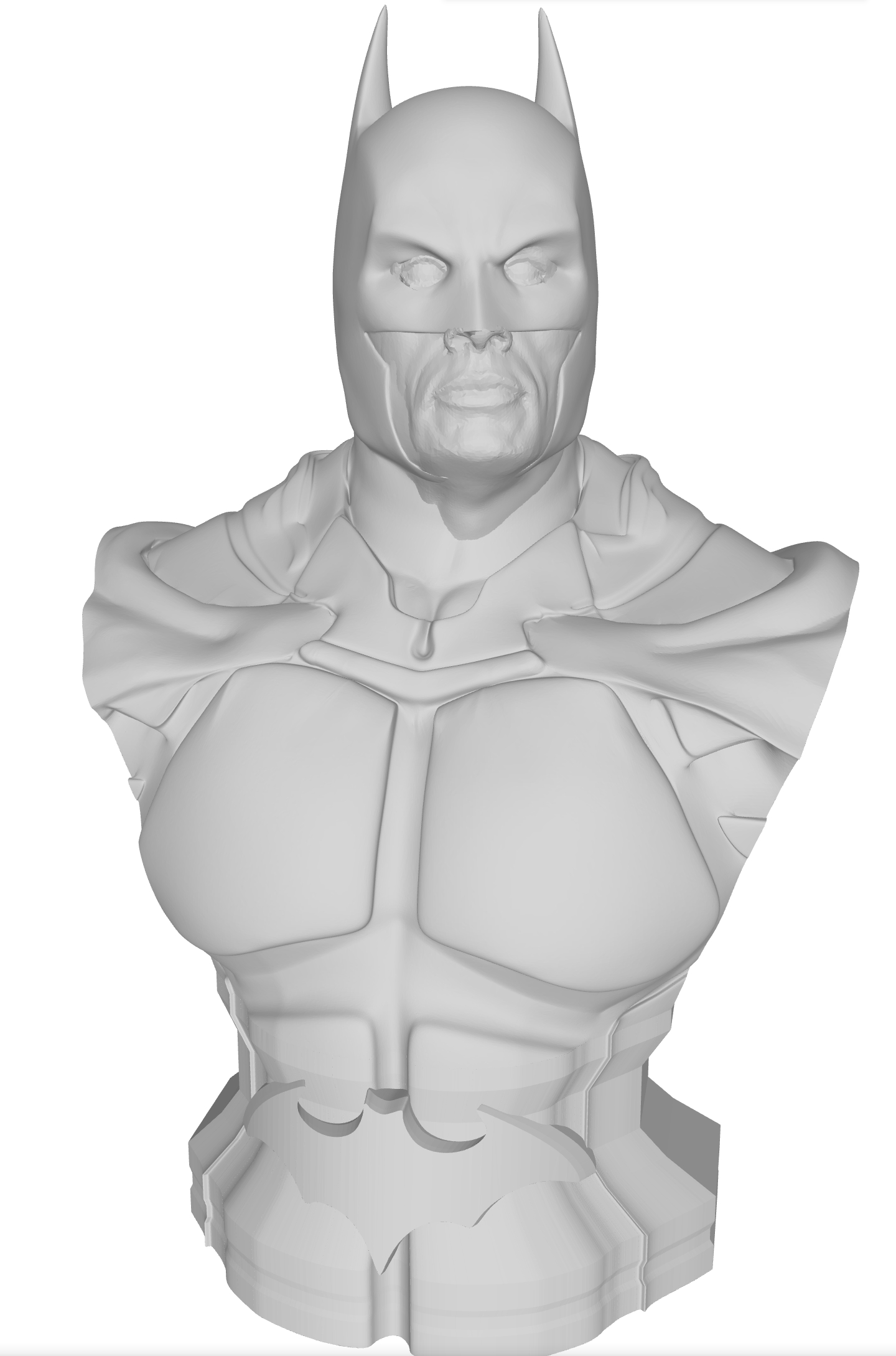 BatRock Dwayne Johnson's Batman by StonyTark | Download free STL model ...