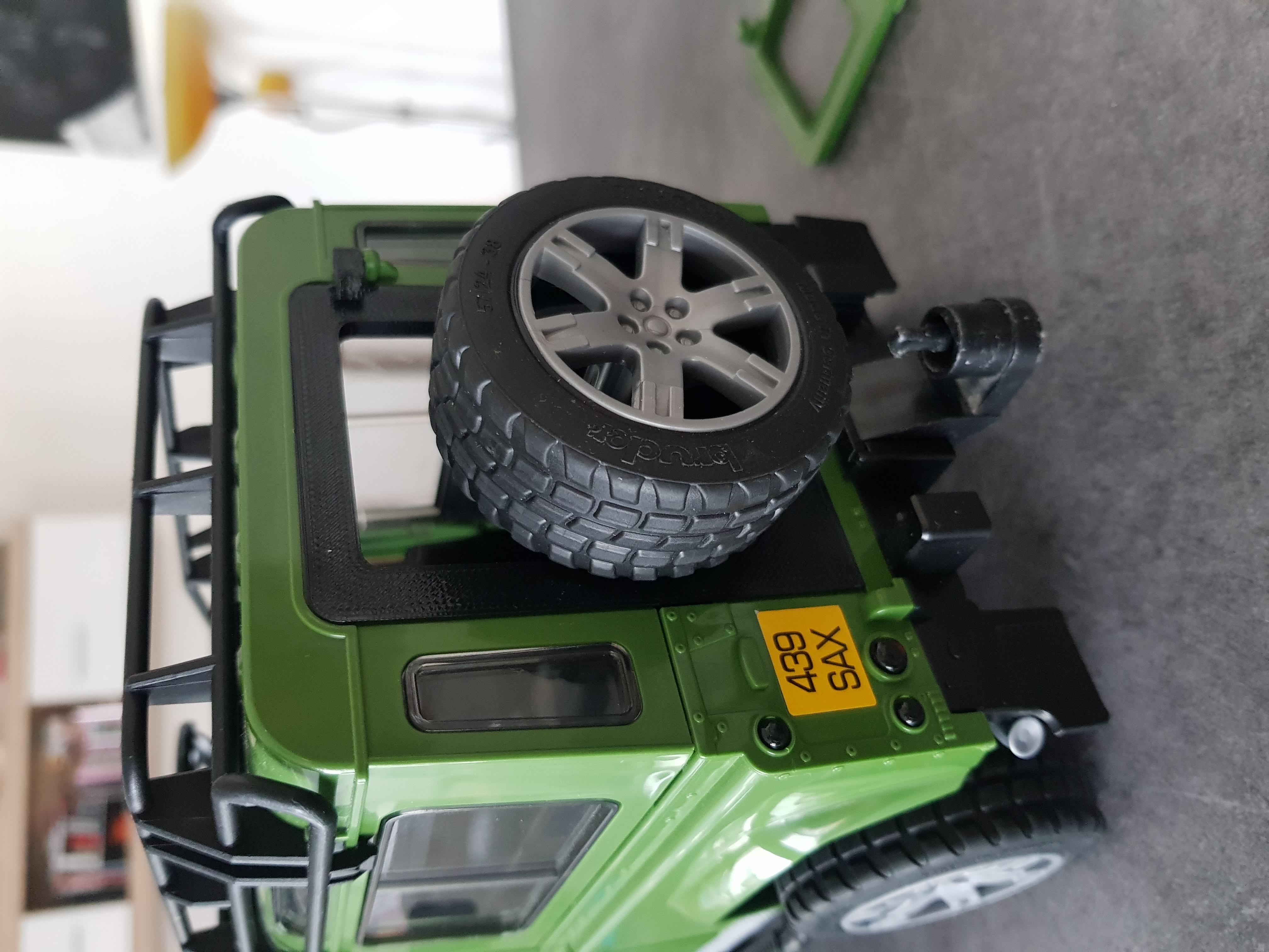 Bruder Land Rover Defender - Back door by Hanz2508 | Download free STL ...