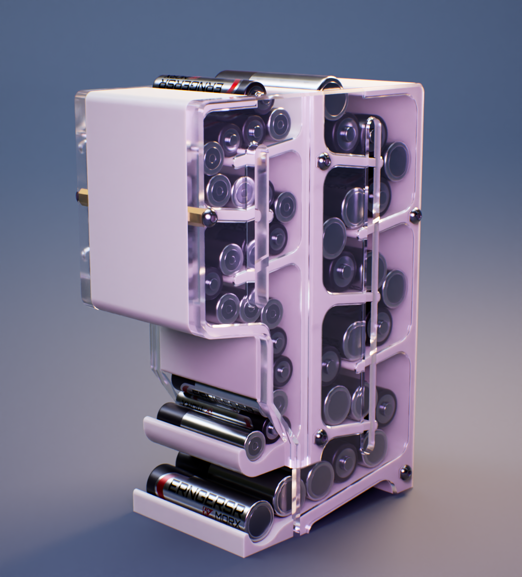 AAA-AA Battery Dispenser by SJBuilds | Download free STL model ...